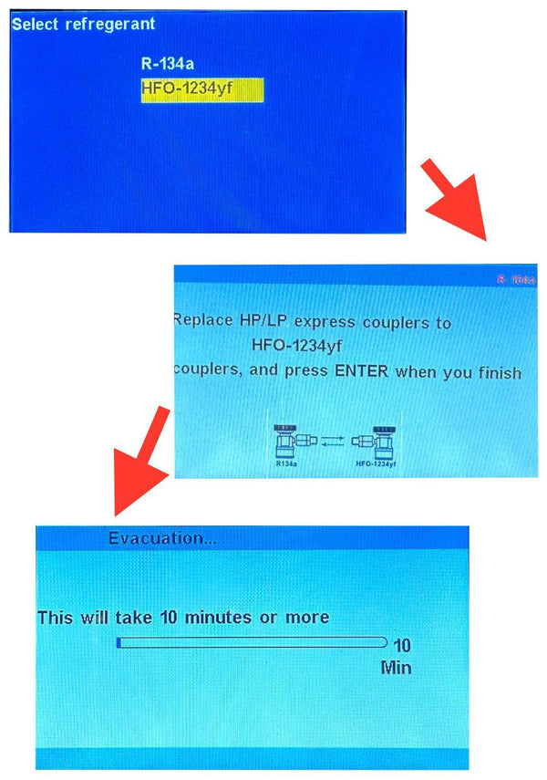 AIRTEK 2020 New Fully Automatic R-134A & 1234YF Recovery & Recharge DU – airtekproducts