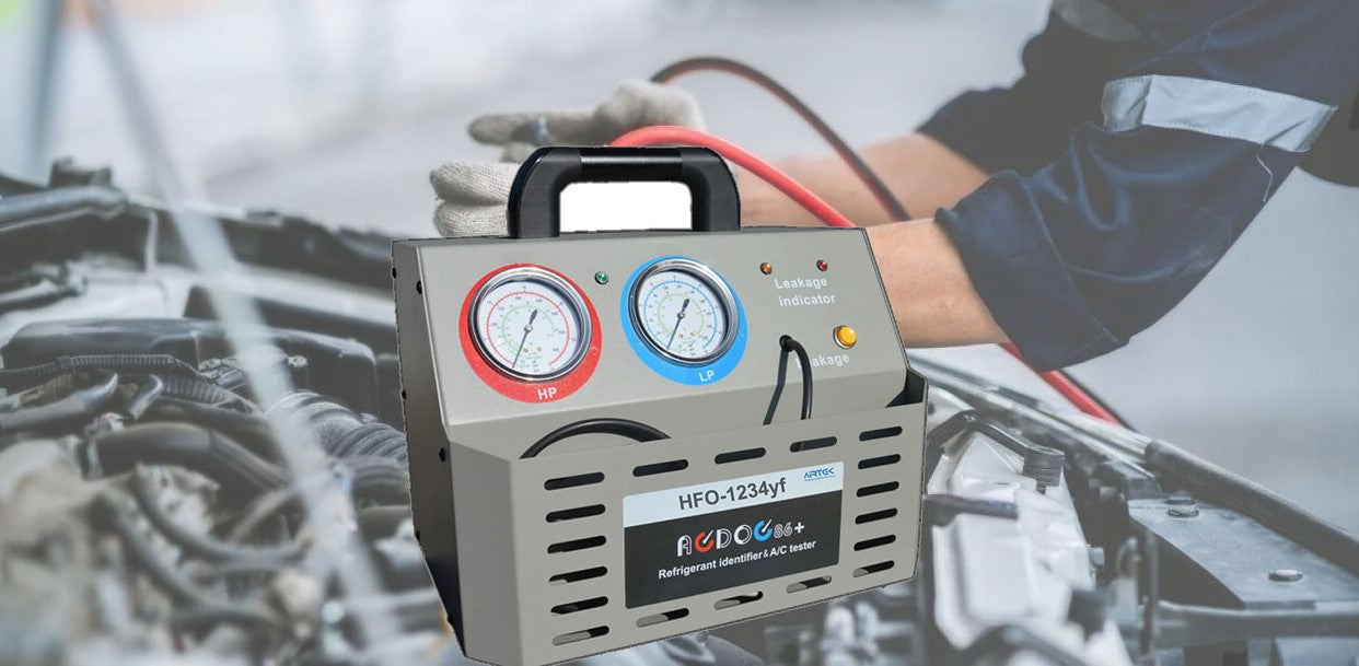 Fully Automatic R134a and 1234yf AC machine – airtekproducts