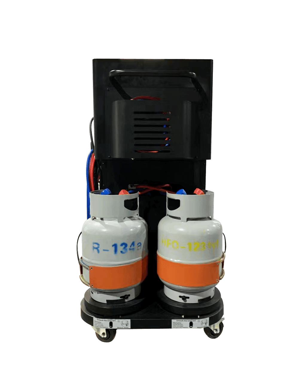 AIRTEK New Fully Automatic R-134A & 1234YF Recovery & Recharge DUAL AC ...